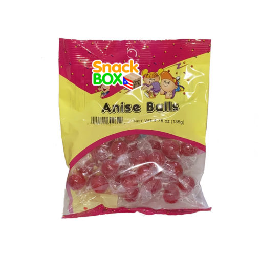 Anise Balls - Bombones de Anís (20 piezas) - Snack Box PR