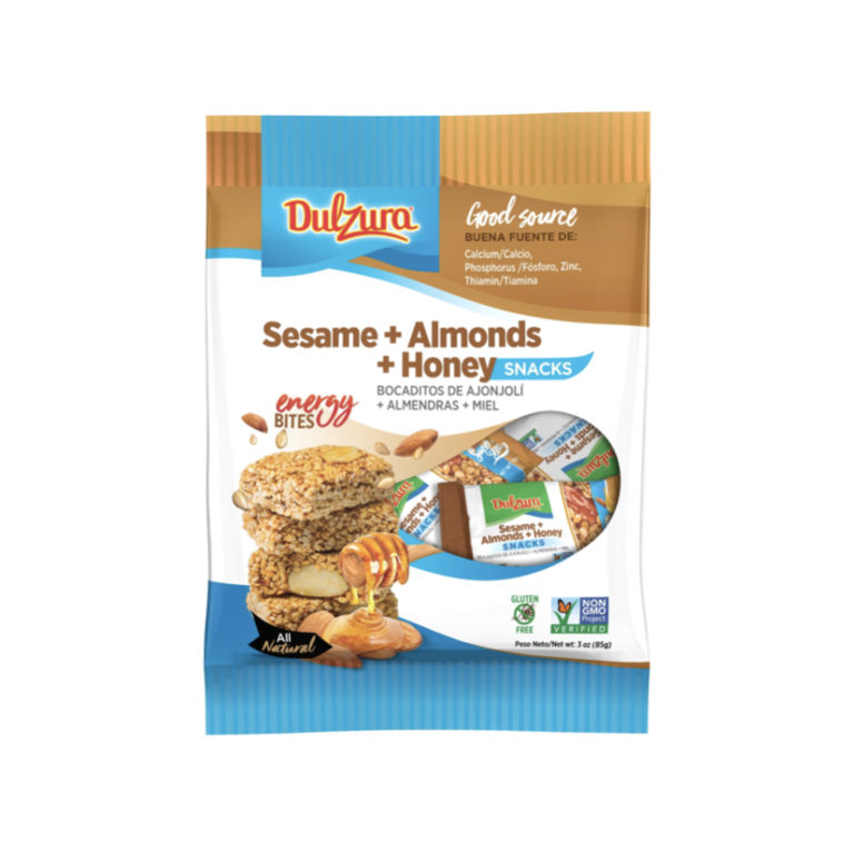 Dulces Típicos - Bocaditos Ajonjolí + Almendras + Miel - Snack Box PR